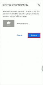 How to Remove a Payment Method in Google Play