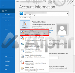 How to Remove an Account From Outlook