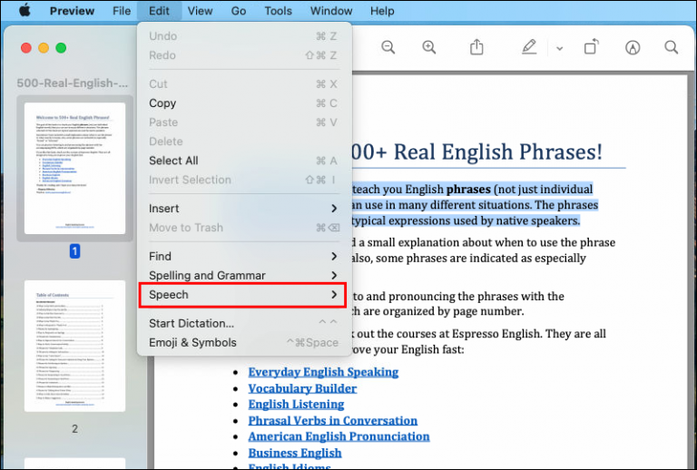 How To Have a PDF Read Aloud from a PC or Mobile Device