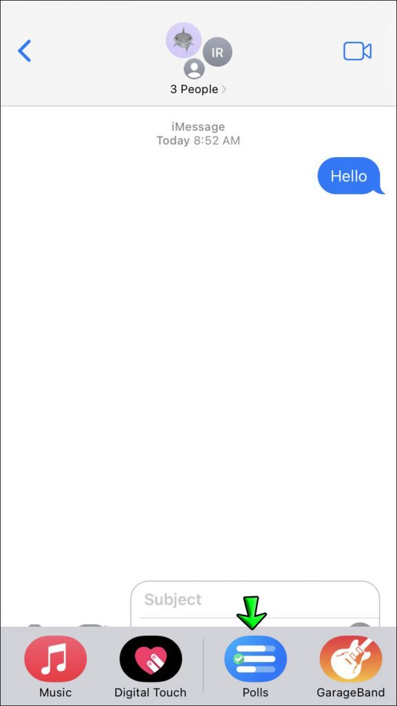 How to Create a Poll in iMessage on an iPhone or iPad