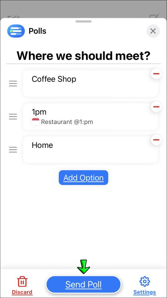 How to Create a Poll in iMessage on an iPhone or iPad