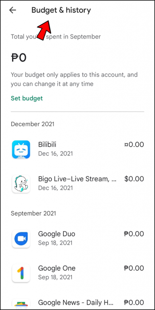 How to View Purchase History in Google Play