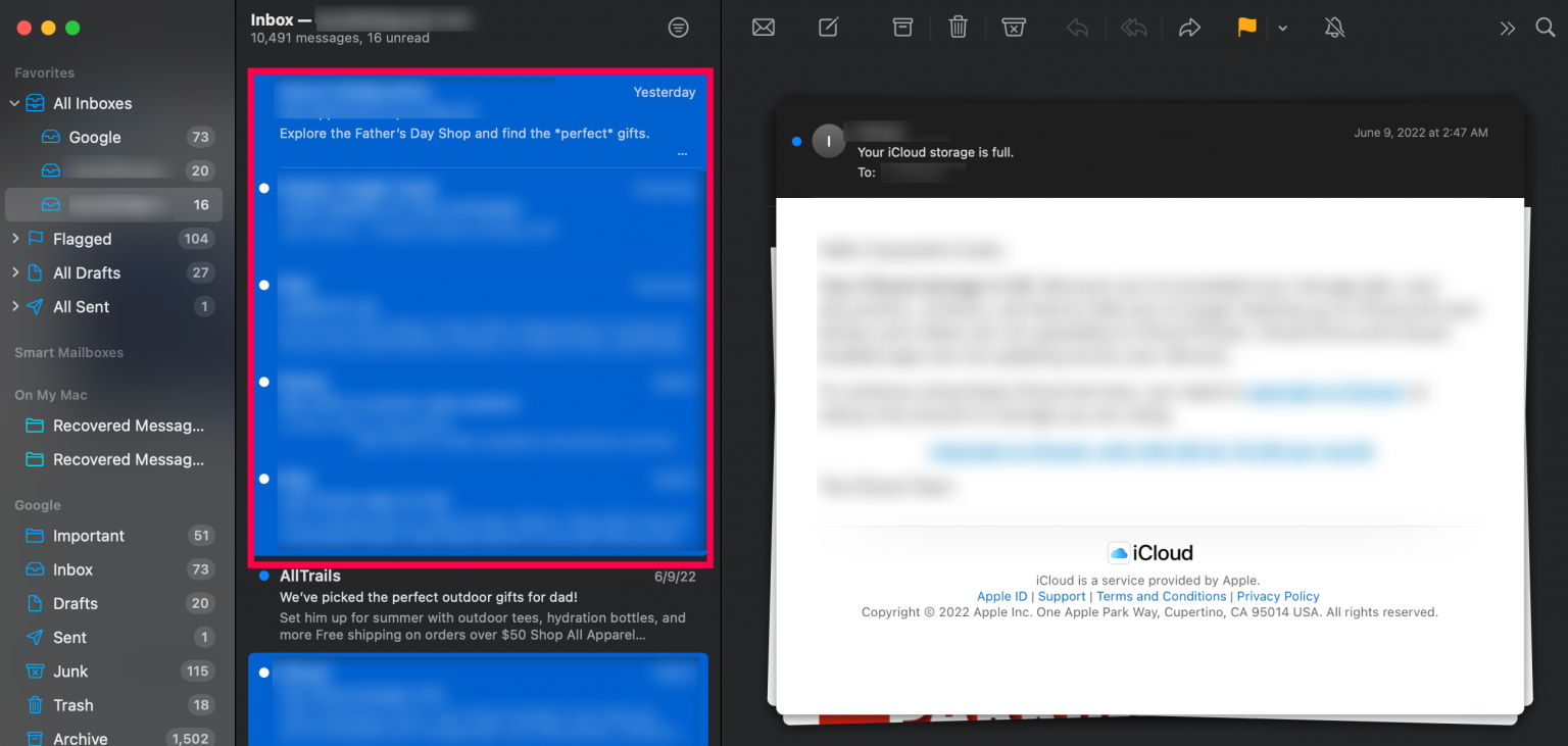 How to Select Multiple Emails in Gmail