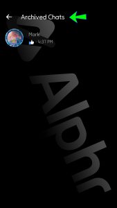 How to View Archived Messages in Messenger