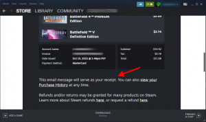 How to View Your Purchase History in Steam