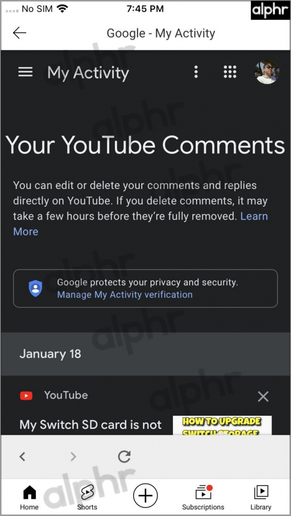 How to View Your YouTube Comment History
