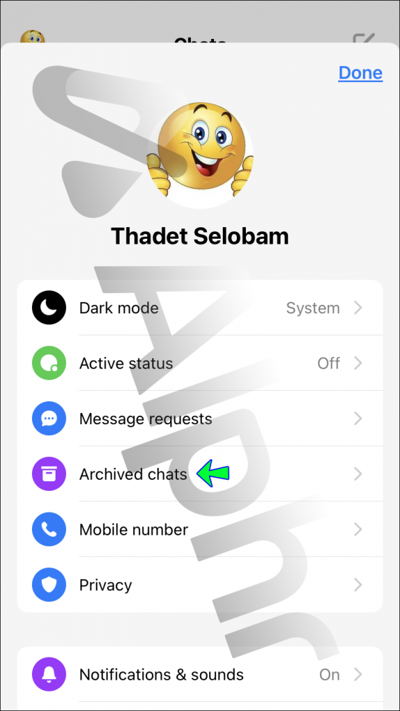 How to View Archived Messages in Messenger