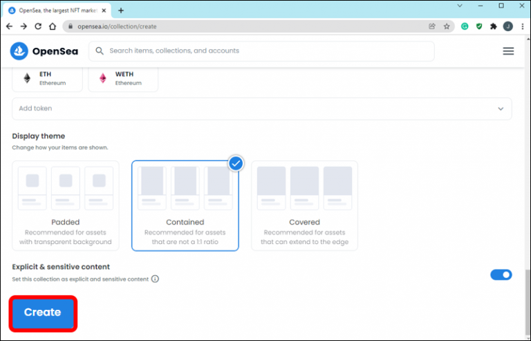 How to Create a Collection on OpenSea