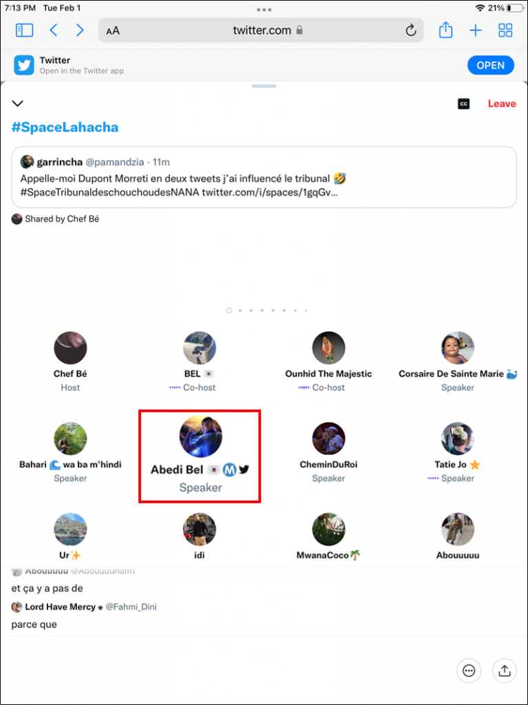 How to Report a User in Twitter Spaces