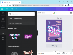 How to Make Text Vertical in Canva