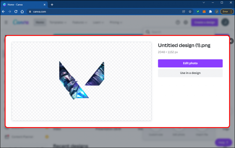 How to Change the Background of an Image in Canva