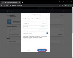 How To Change your Xfinity Wi-Fi Password
