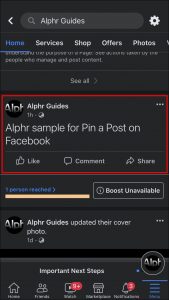 How to Pin a Post on Facebook