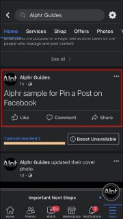 How to Pin a Post on Facebook