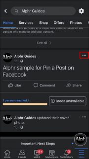 How to Pin a Post on Facebook