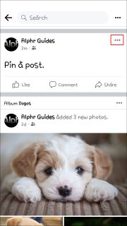 How to Pin a Post on Facebook