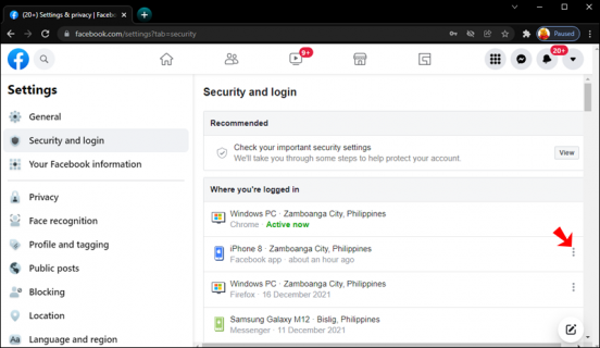 How To Log Out of a Facebook Account on All Devices