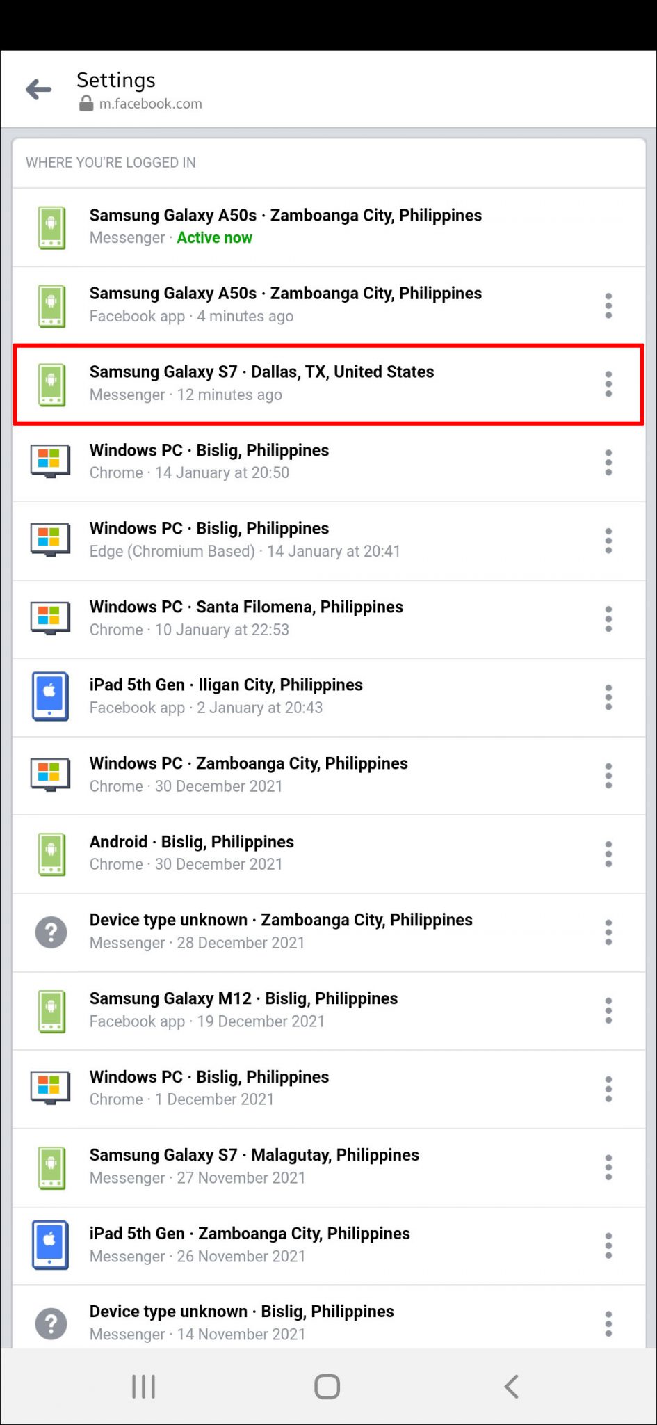 How To Log Out of a Facebook Account on All Devices