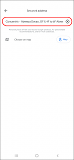 How to Change the Work Location in Google Maps