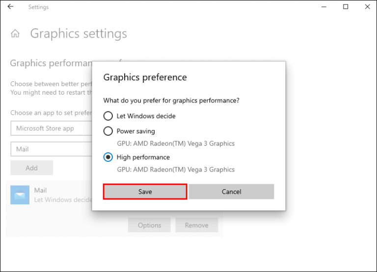How to Set a Default Graphics Card