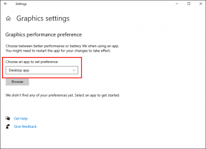 How to Set a Default Graphics Card