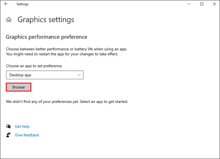 How to Set a Default Graphics Card