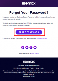 How to Change your Password in HBO Max
