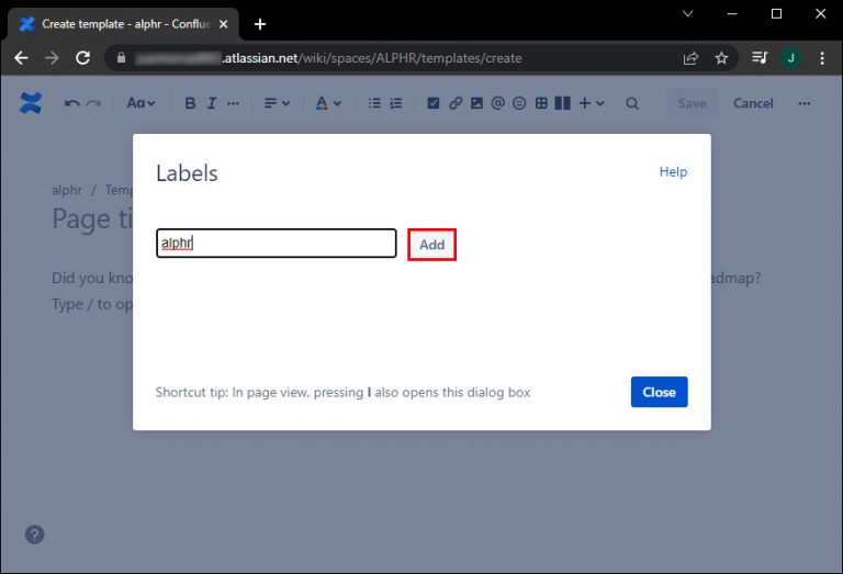 How to Create a Template in Confluence