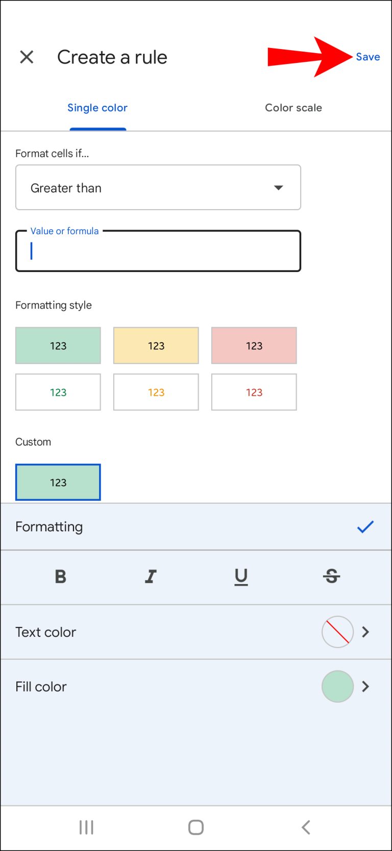 How to Highlight Values That Are Greater or Less Than in Google Sheets