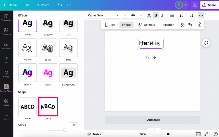 How to Make Text Vertical in Canva