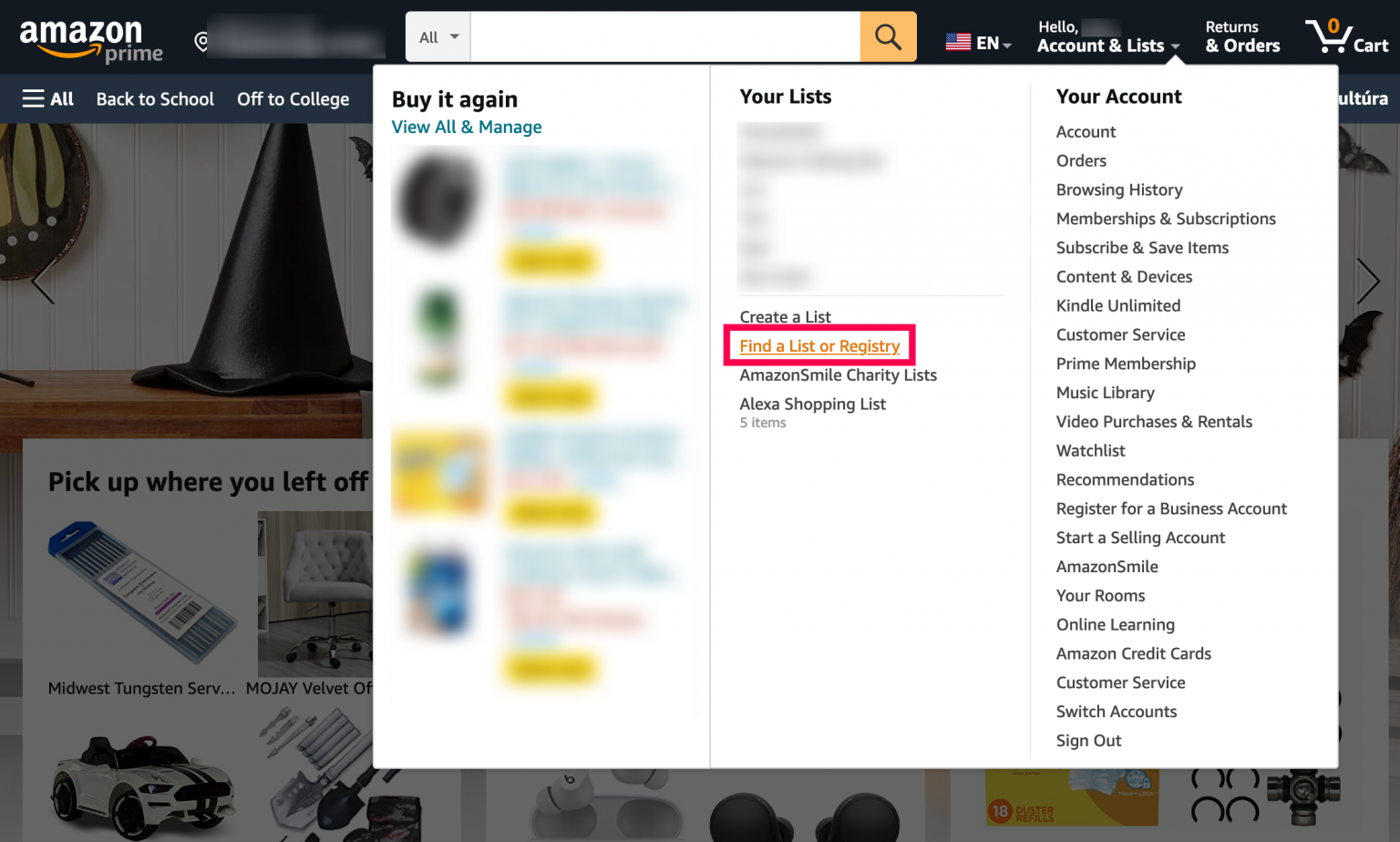 How to Find the Amazon Wish List of Somebody You Know