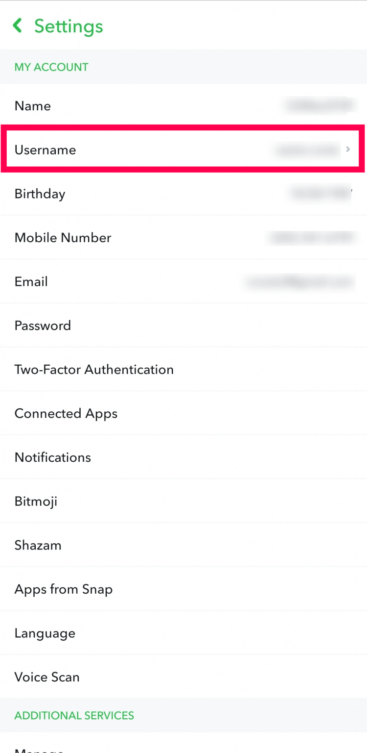 How to Change Your Username in Snapchat