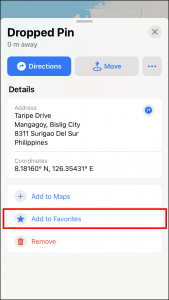 How to Drop or Remove a Pin in Apple Maps
