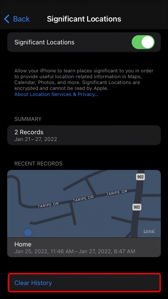 How to View My iPhone Location History