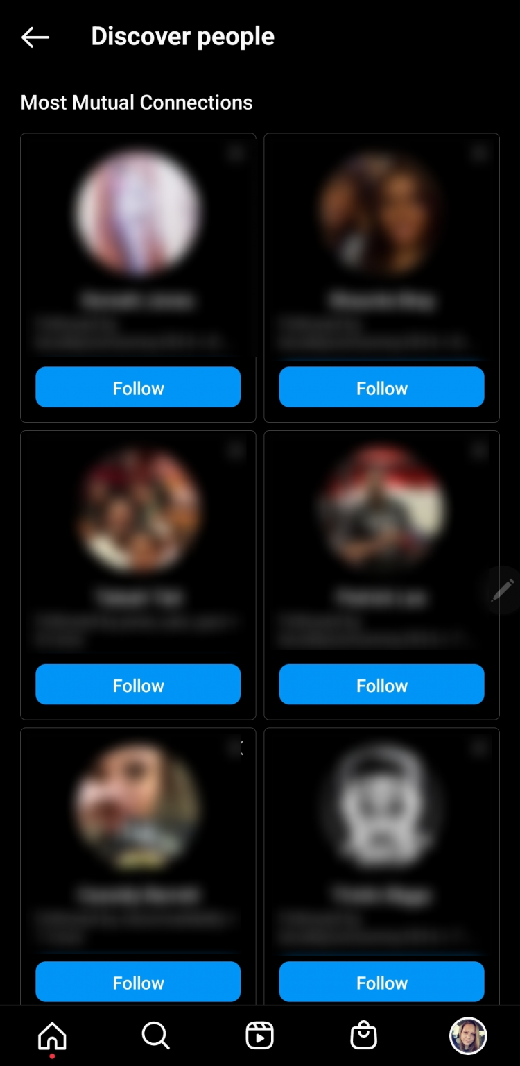 How to Find Contacts on Instagram