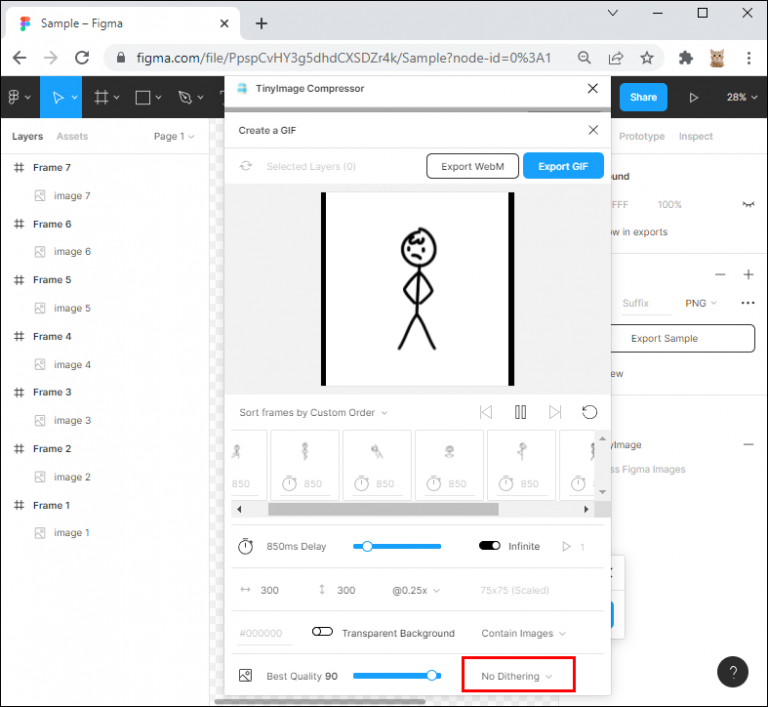 How to Export a GIF From Figma