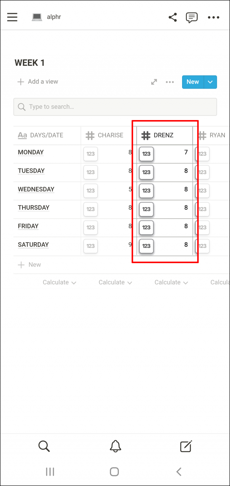 How to Sum a Column in Notion