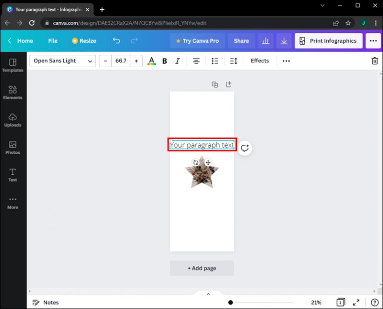 How to Add Page Numbers in Canva