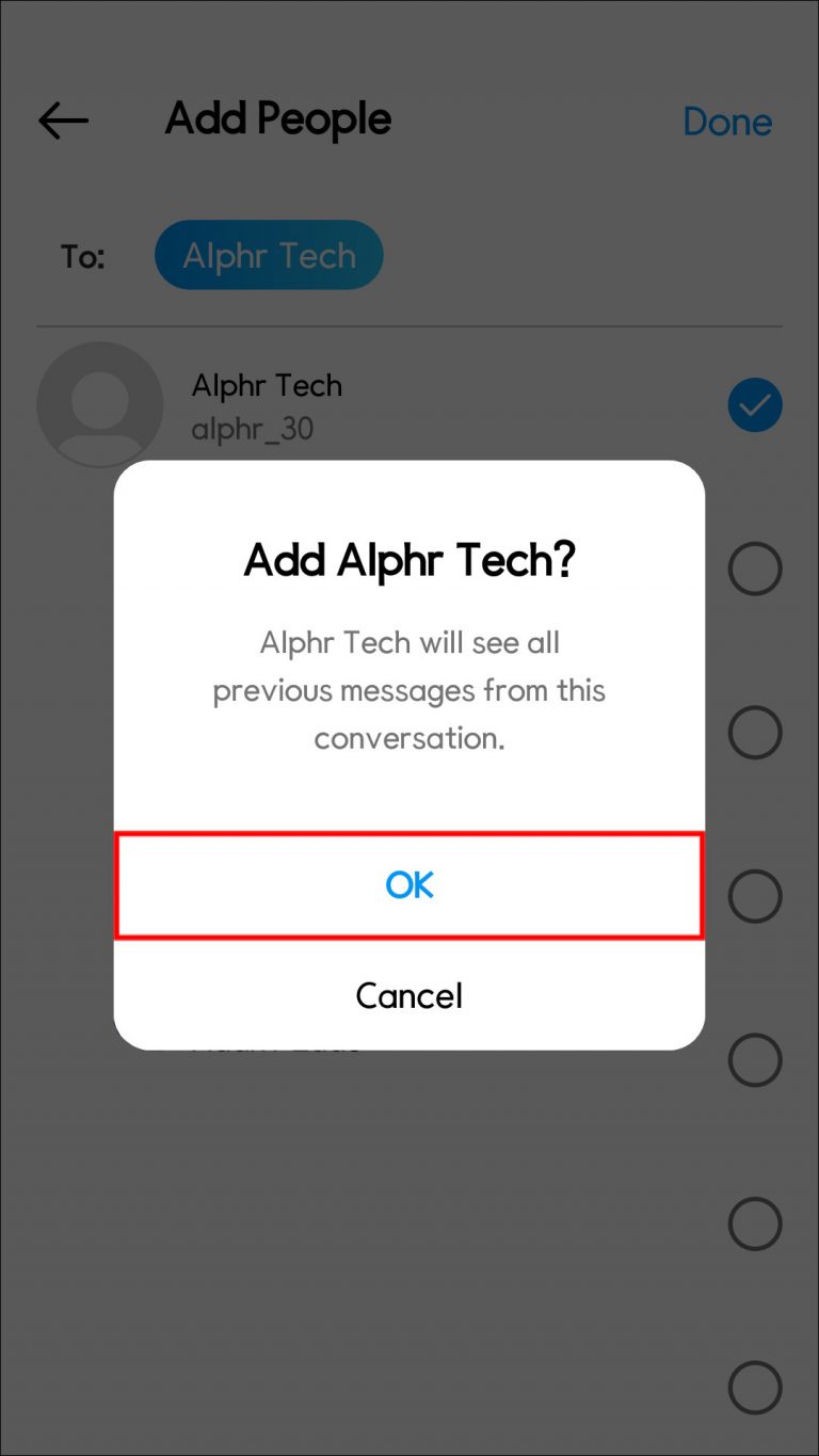 How to Add and Remove People from Instagram Groups