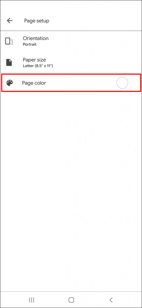 How to Change the Background Color in a Google Doc