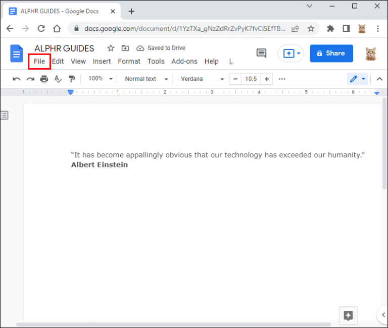 How to Change the Background Color in a Google Doc
