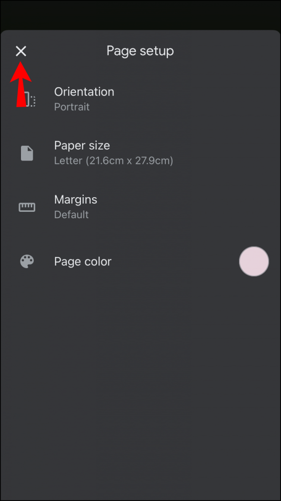 How to Change the Background Color in a Google Doc