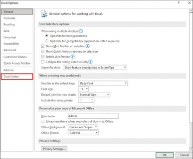 How to Enable Macros in Excel