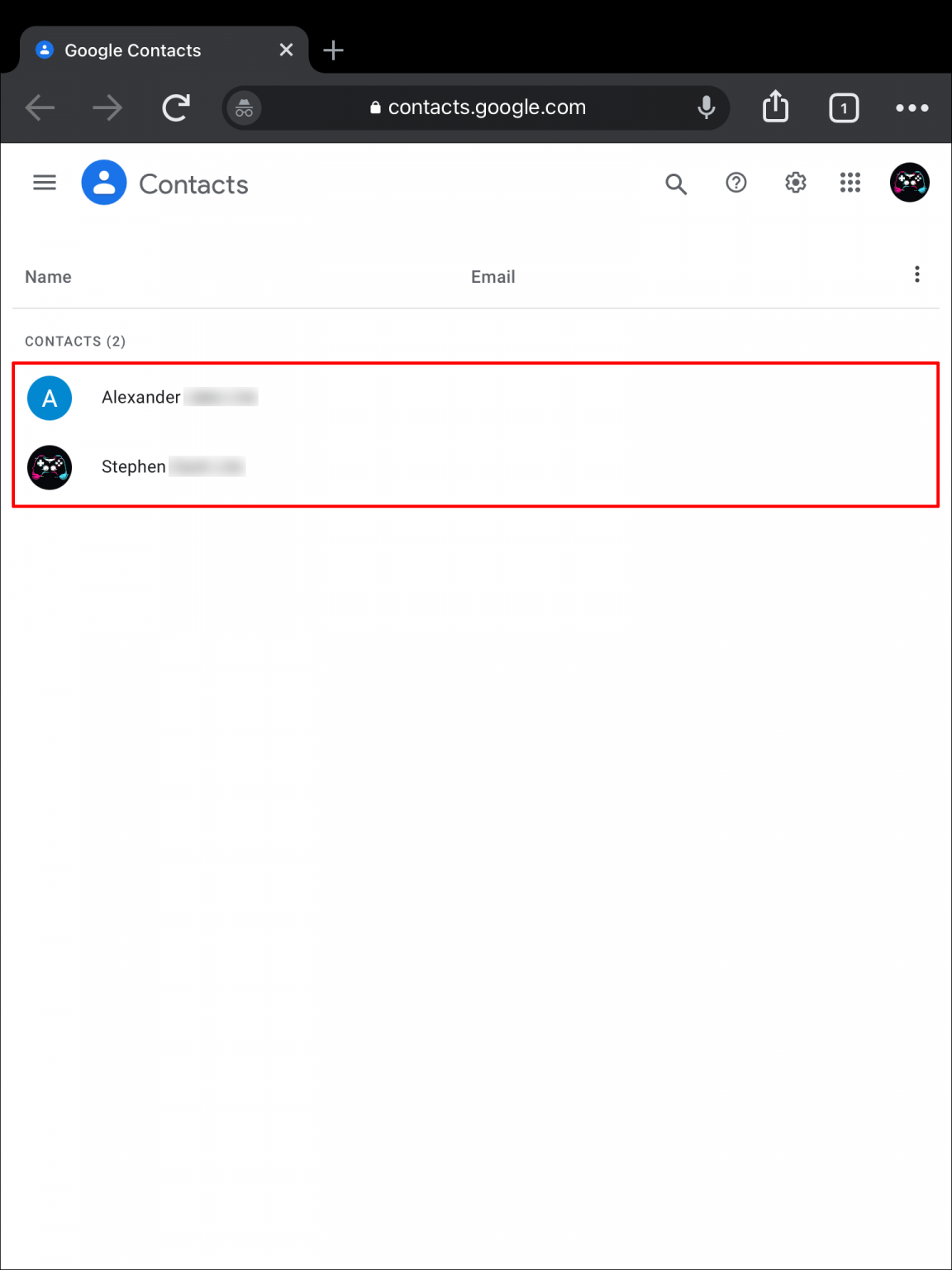 How to Find Your Contacts in Gmail