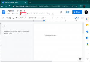 How to Insert a Signature Line in Google Docs