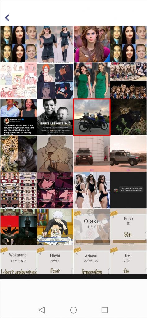 How to Make a Picture Round on an Android Device