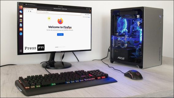 How to Use a Shortcut and Go Full-Screen