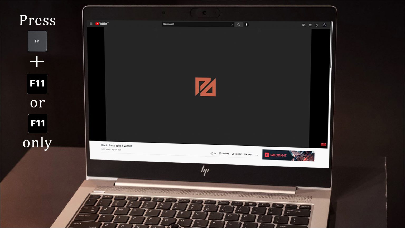 How to Use a Shortcut and Go Full-Screen