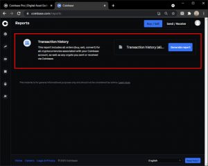 How to View Transaction History in Coinbase