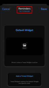 How to Use Widgetsmith